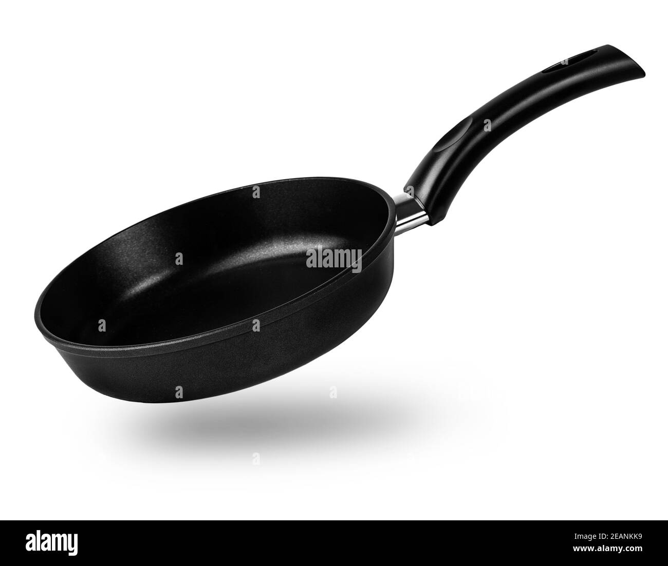 Black fry pan Black and White Stock Photos & Images - Alamy