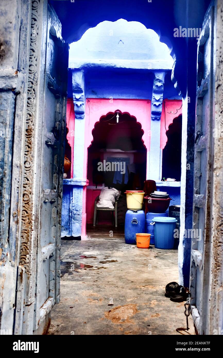 India Jodhpur House Stock Photo - Alamy