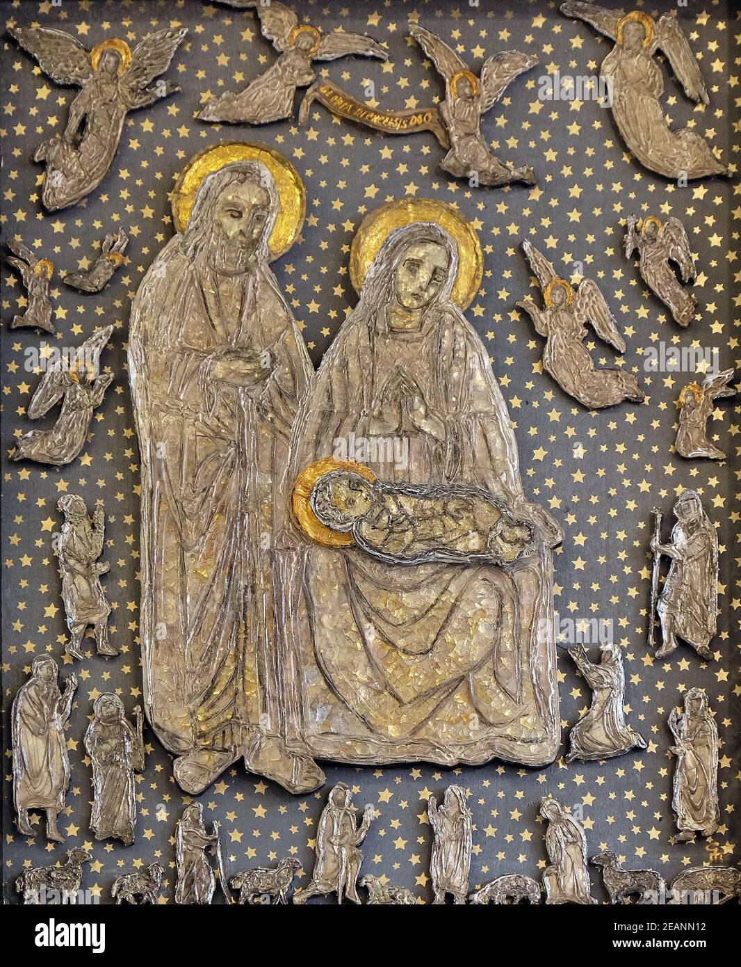 Nativity Scene work of Marija Gagic Dakovic, exhibition of Christmas ...