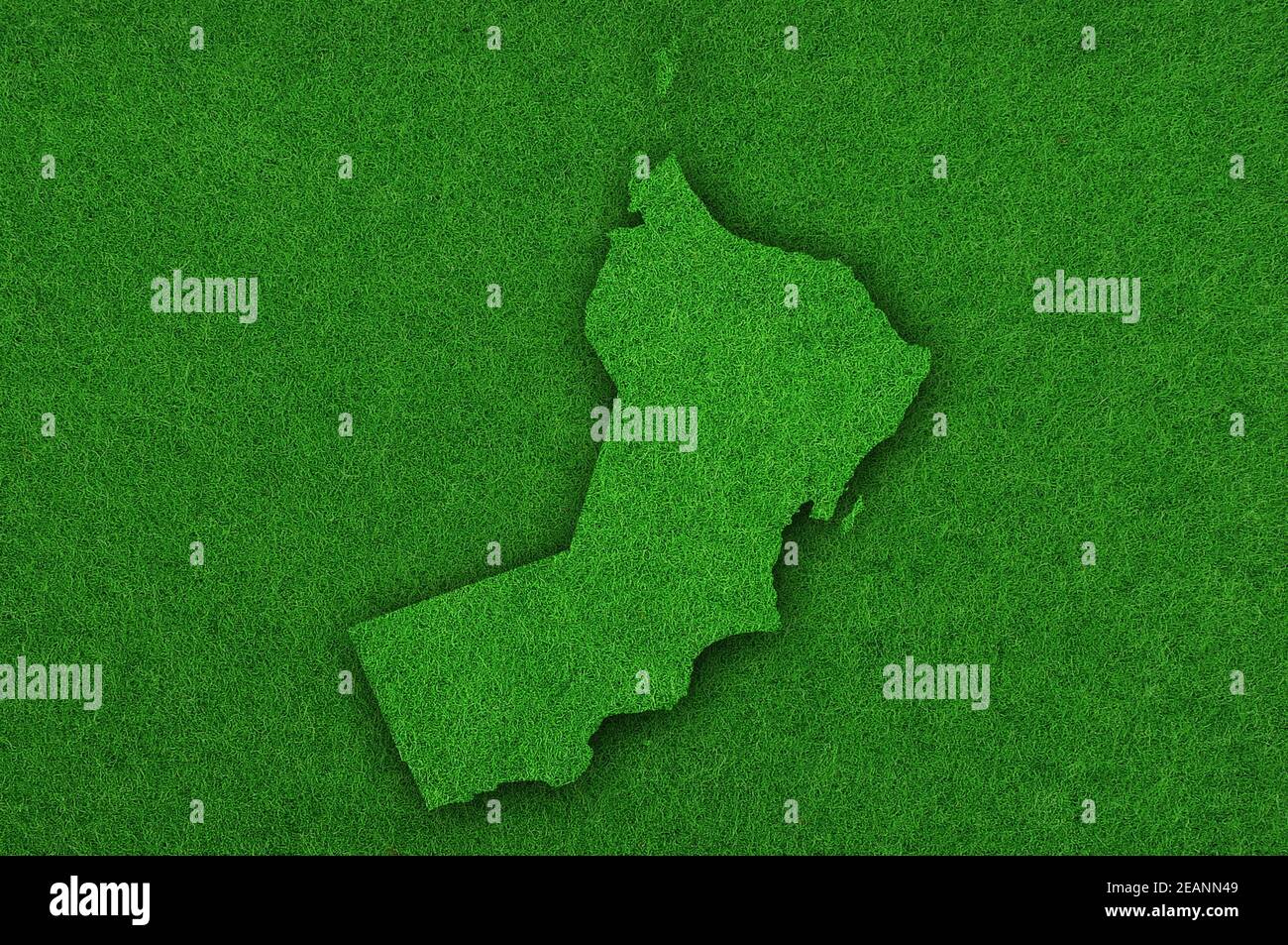 Oman map hi-res stock photography and images - Alamy
