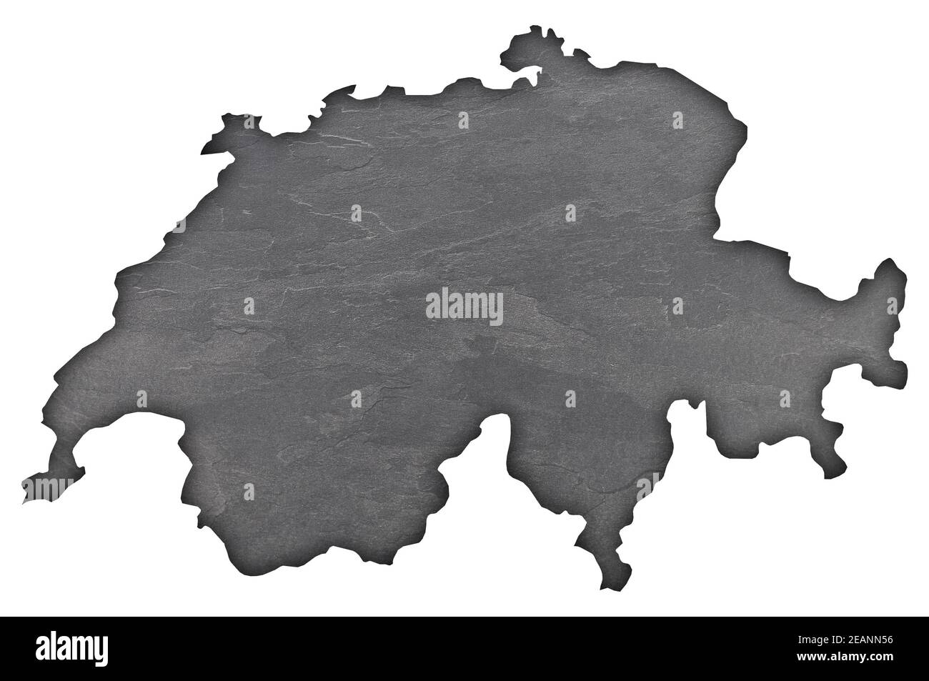 Switzerland country map hi-res stock photography and images - Alamy