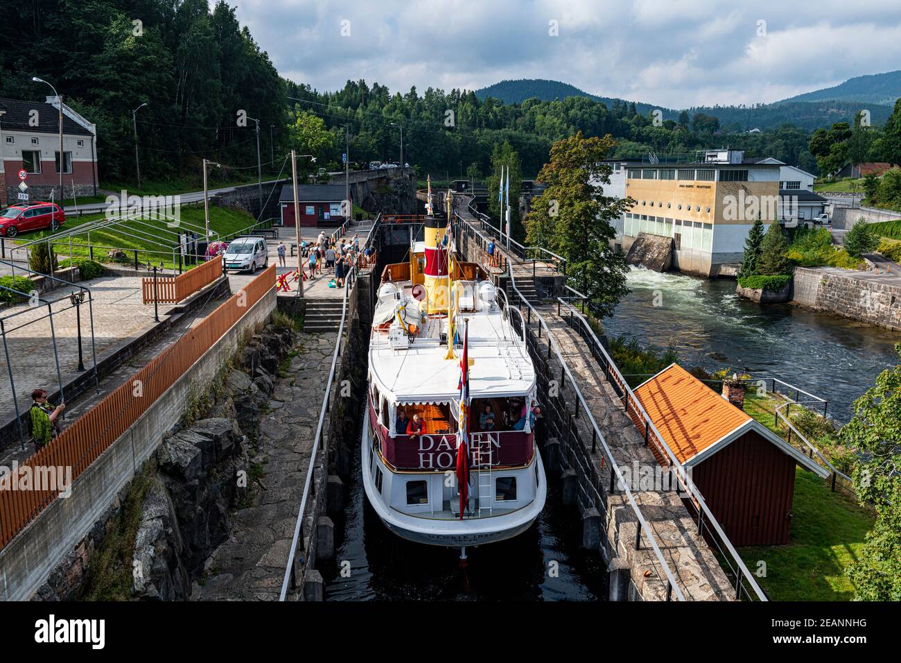Ulefoss locks hi-res stock photography and images - Alamy