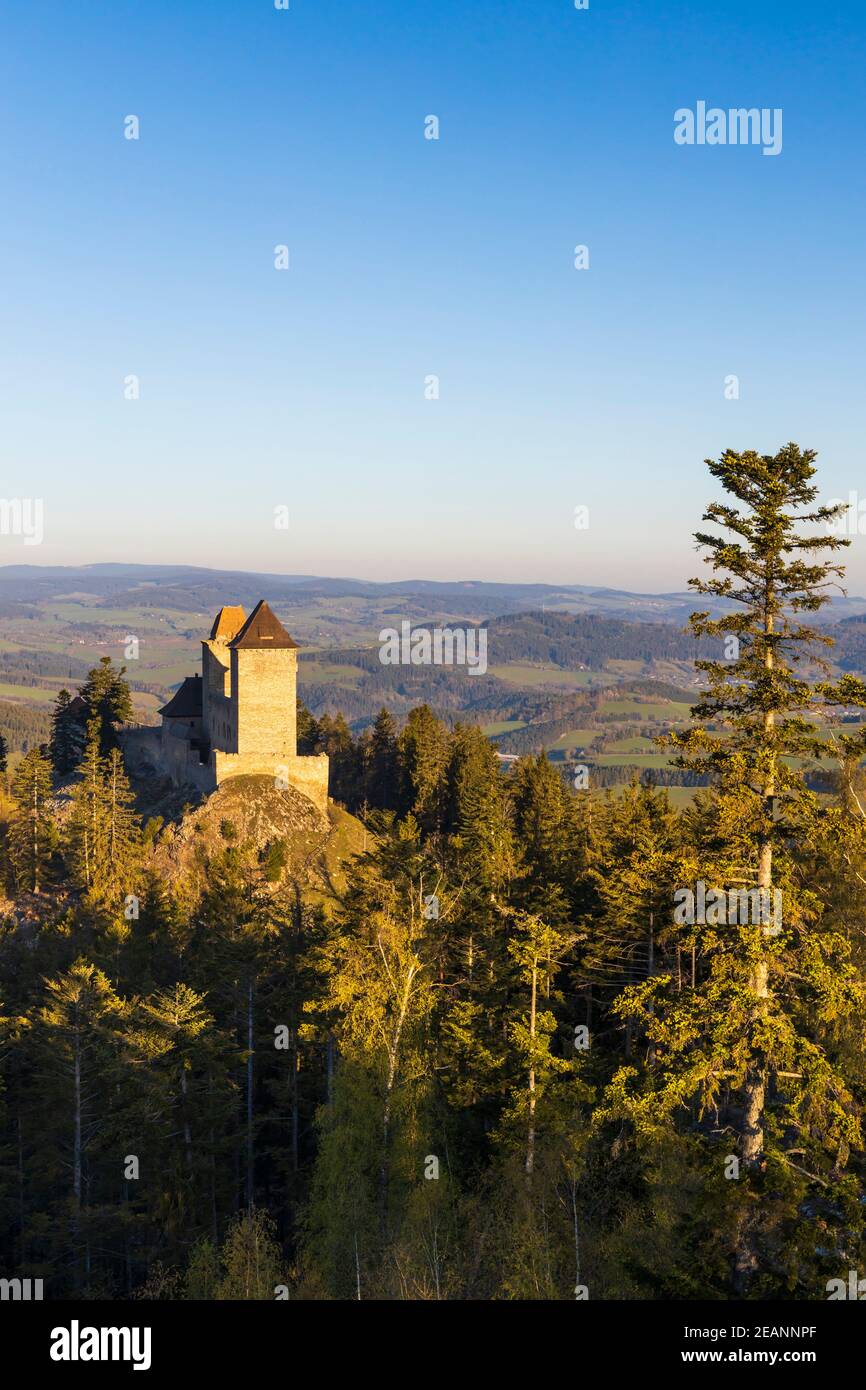 Kasperk castle in Sumava, Czech Republic Stock Photo - Alamy