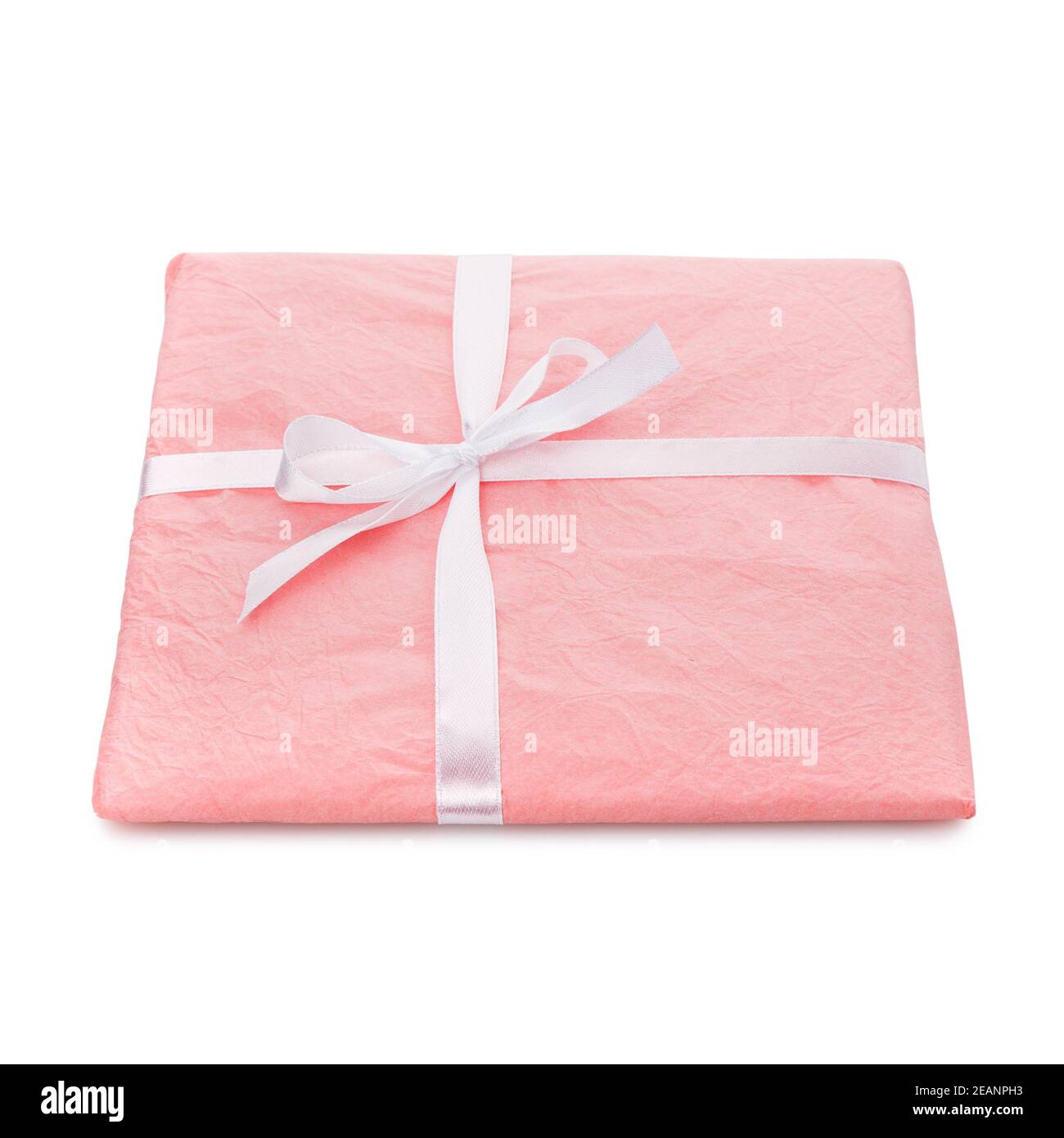 Happy birthday wrapped gift Cut Out Stock Images & Pictures - Alamy