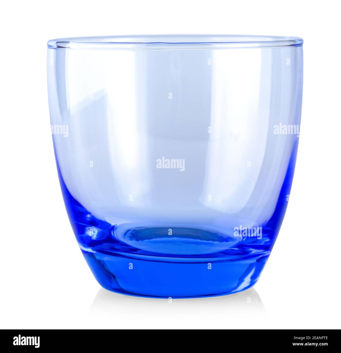 The Empty glass isolated on a white background Stock Photo - Alamy