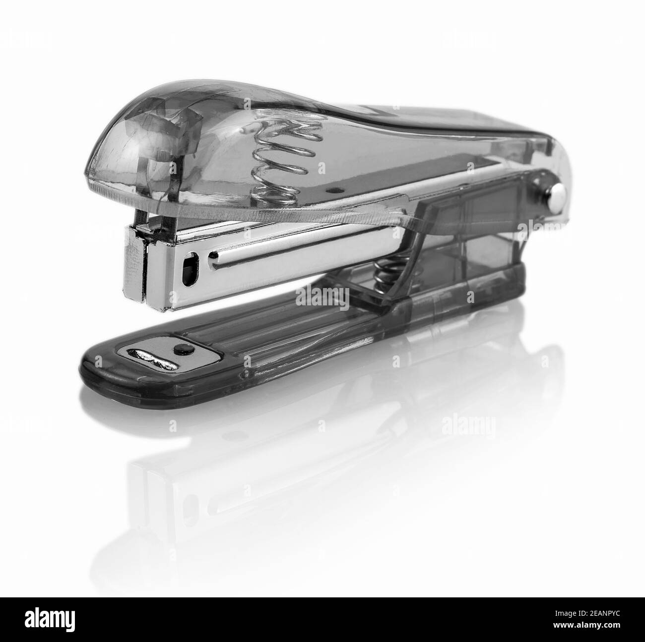 glass stepler on white background Stock Photo - Alamy