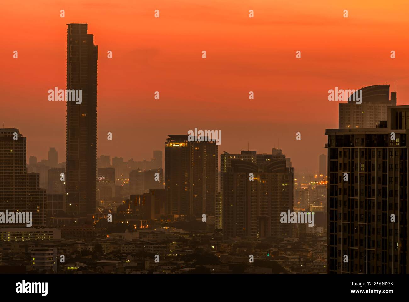 Smog pollution skyline sunset hi-res stock photography and images - Alamy