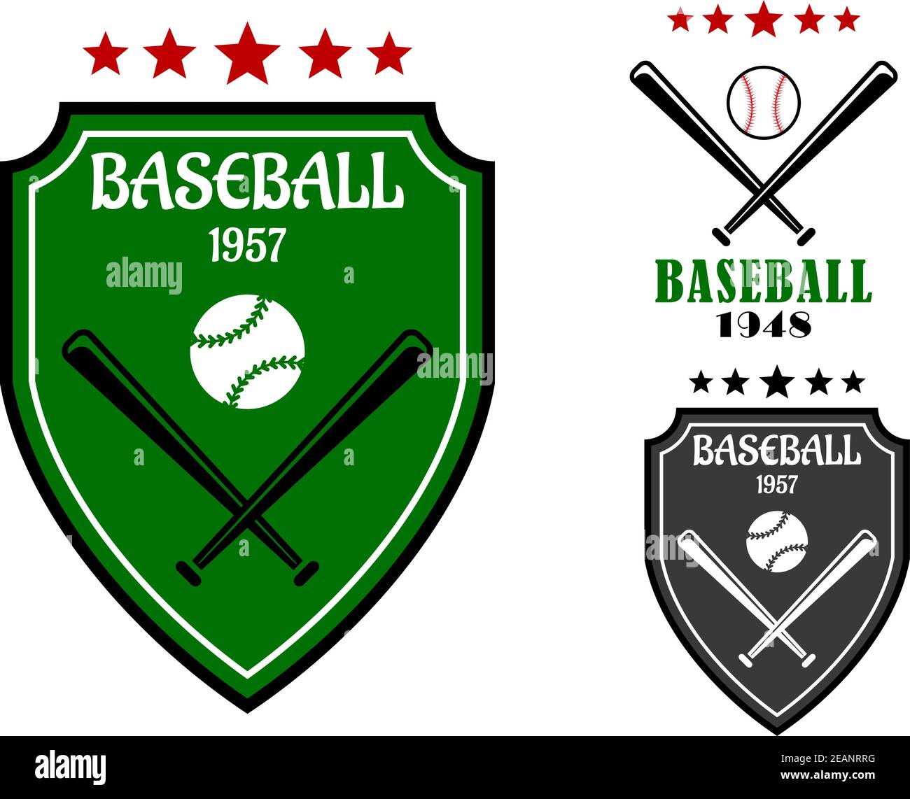 Bat emblems hi-res stock photography and images - Alamy