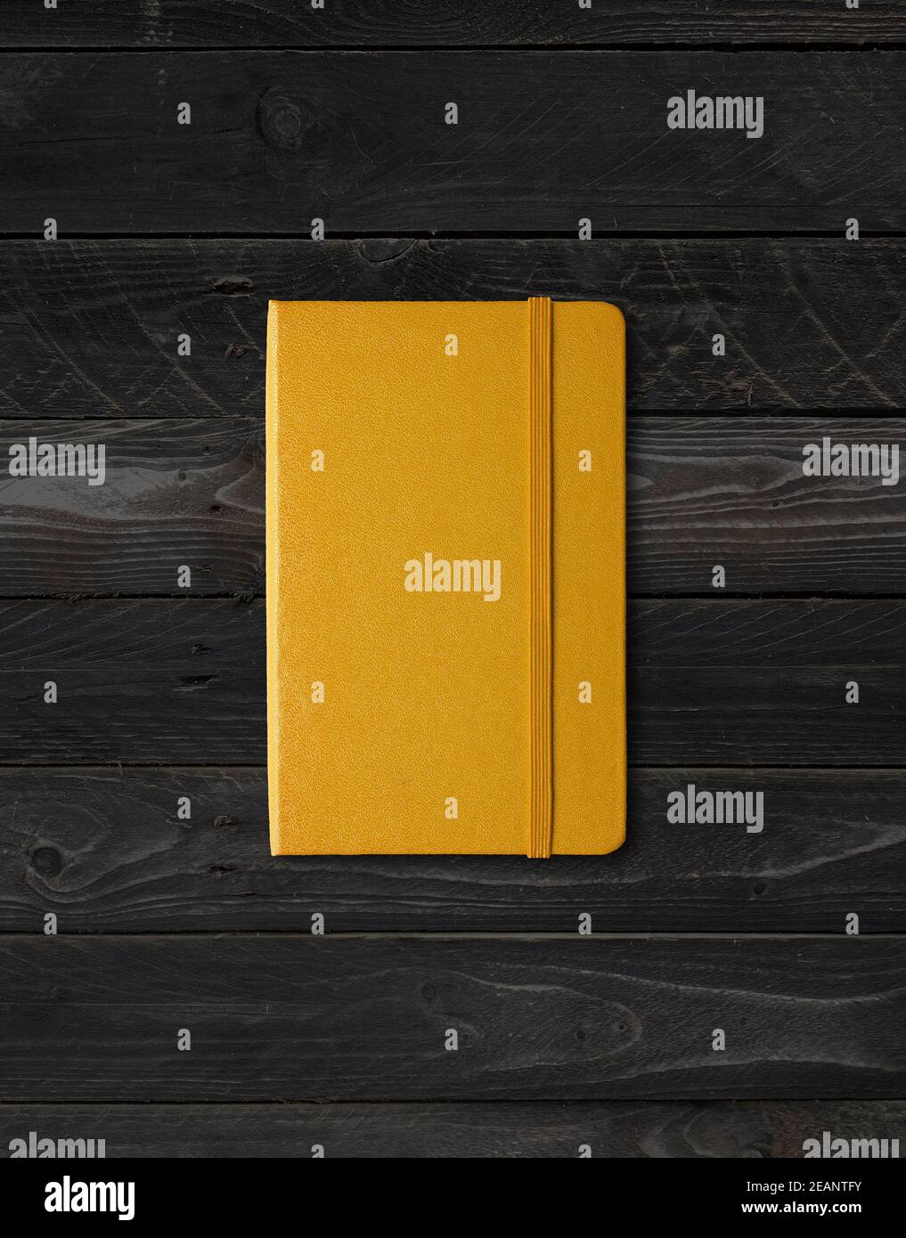 Closed yellow blank book mockup hi-res stock photography and images - Alamy