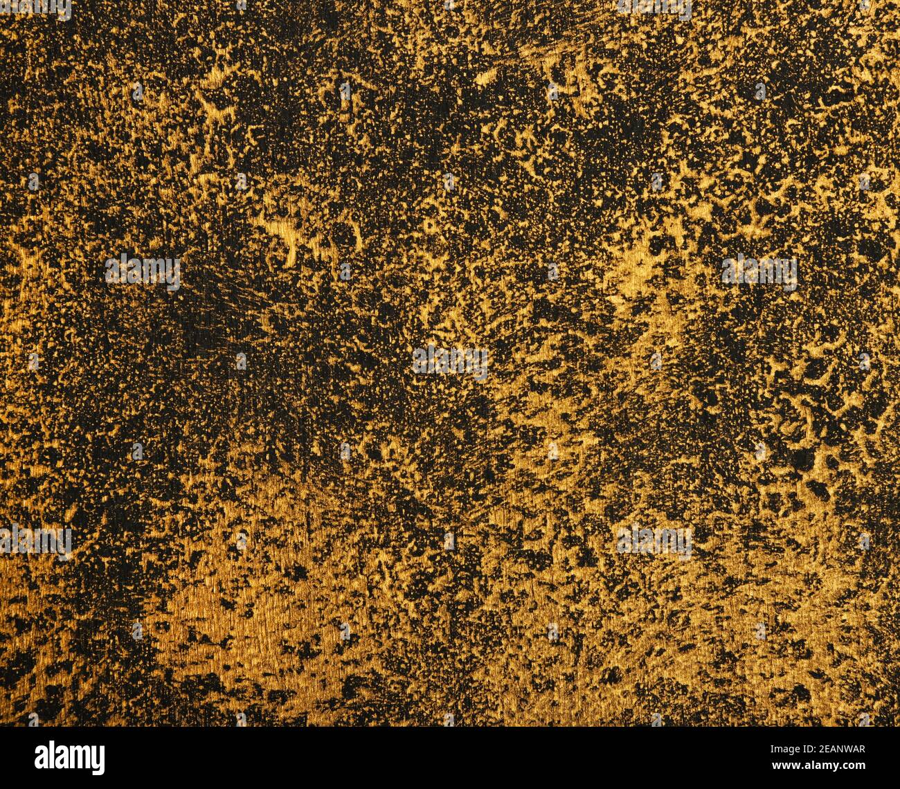 Gold And Black Grunge Background