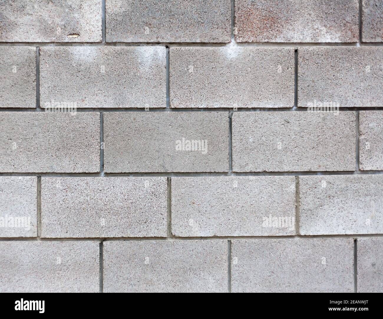Modern grey brick wall for background texture Stock Photo - Alamy