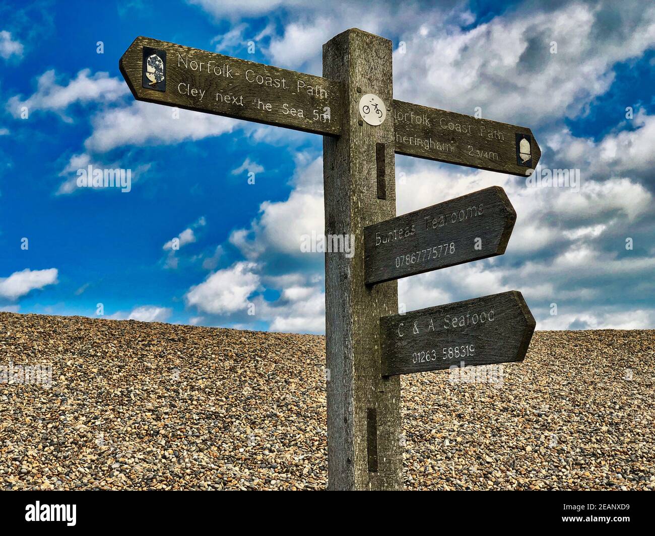 Direction Norfolk Coastal Path High Resolution Stock Photography and ...