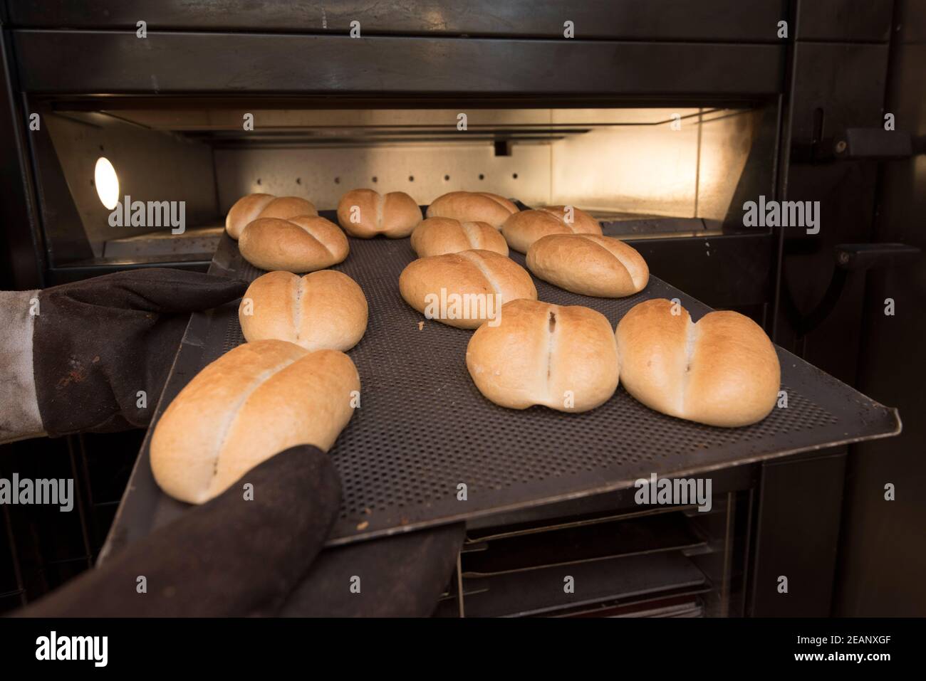 Oven baked buns hi-res stock photography and images - Alamy