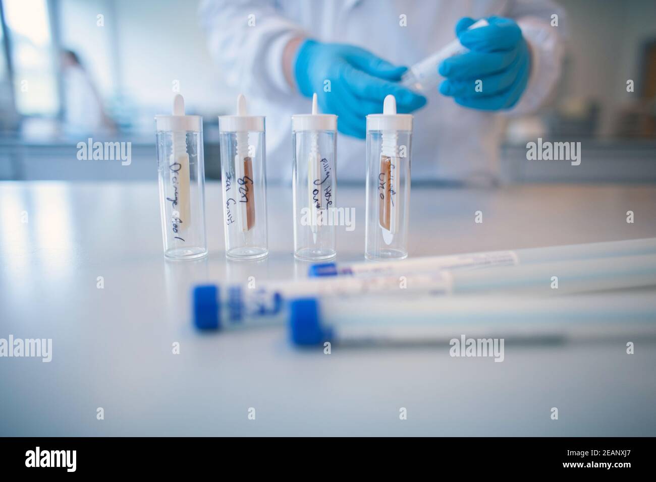 Label sampels hi-res stock photography and images - Alamy