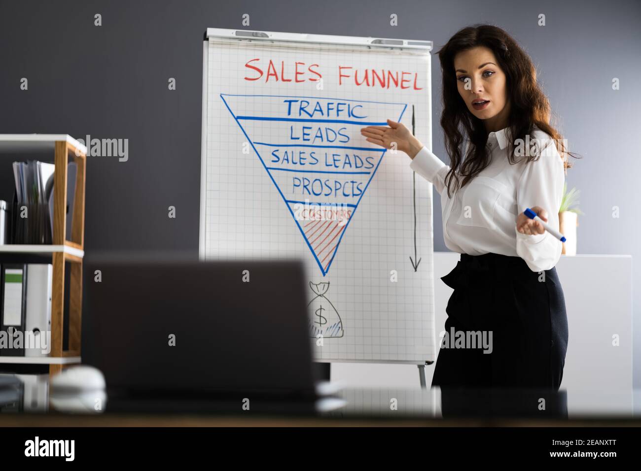 Student virtual presentation hi-res stock photography and images - Alamy