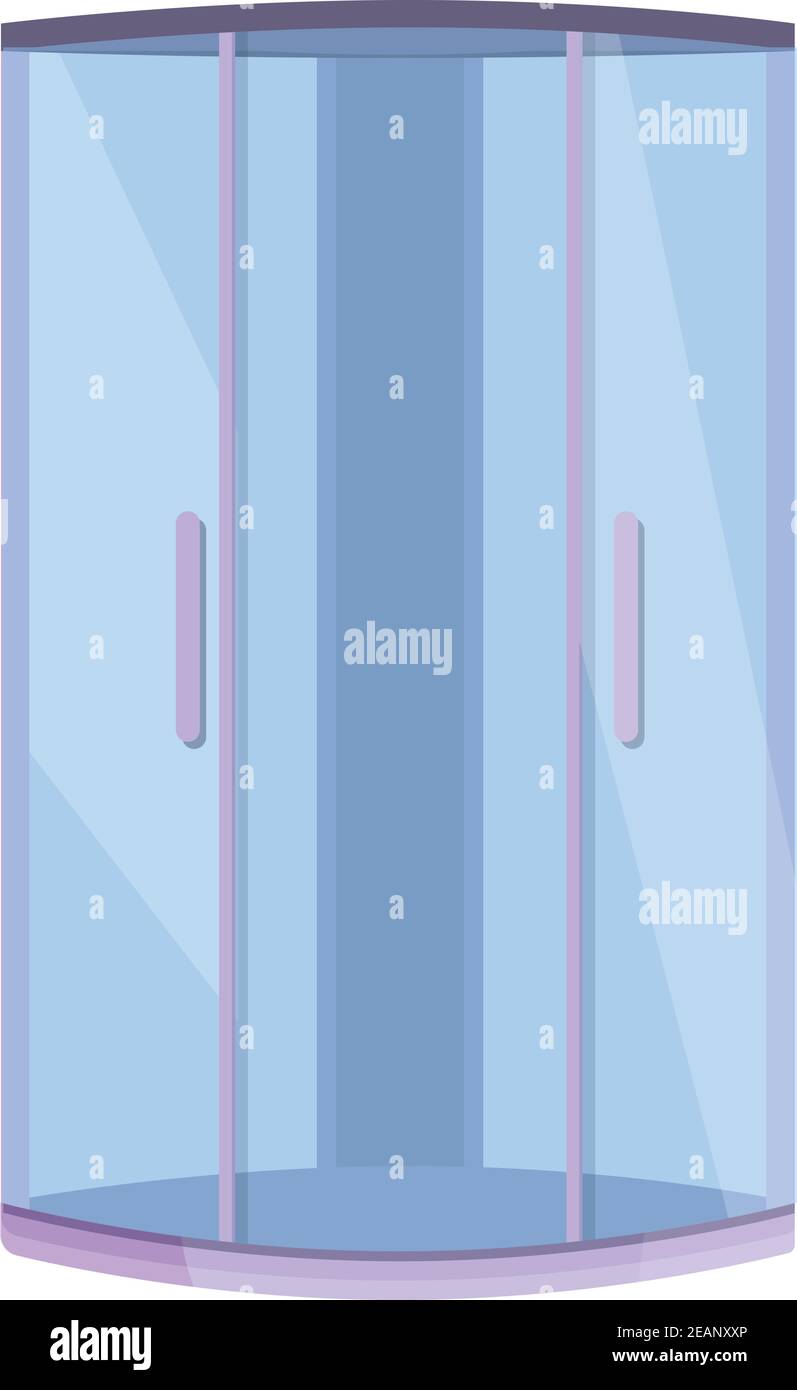 Design shower stall icon. Cartoon of design shower stall vector icon ...
