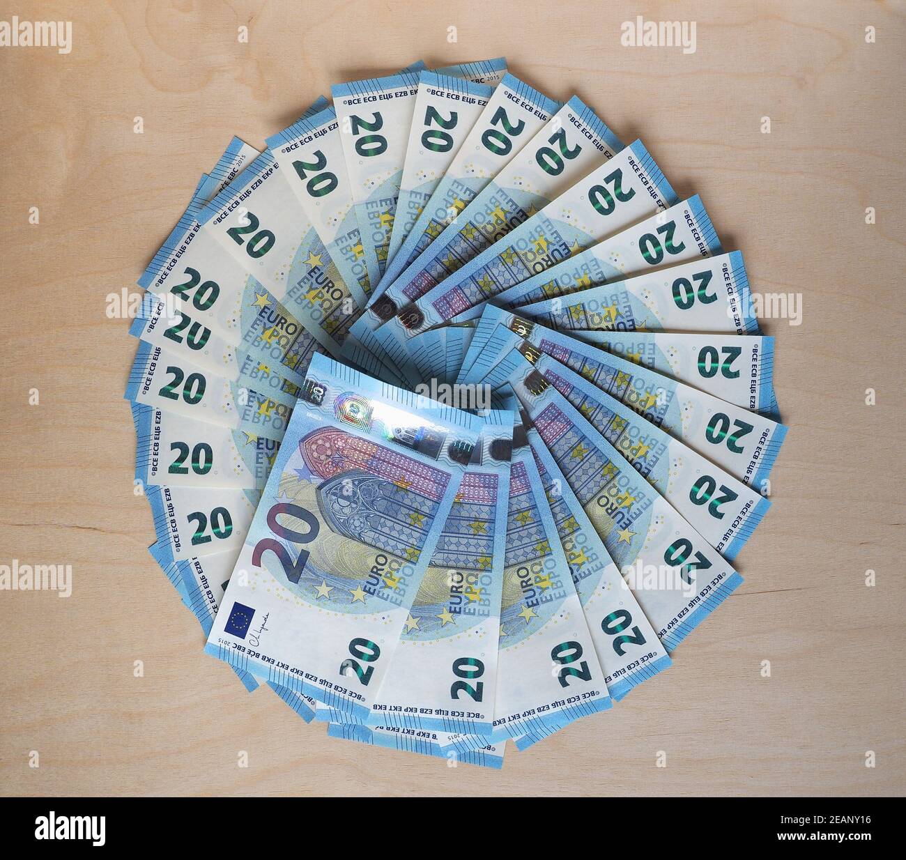 Euro notes and coins, European Union Stock Photo - Alamy
