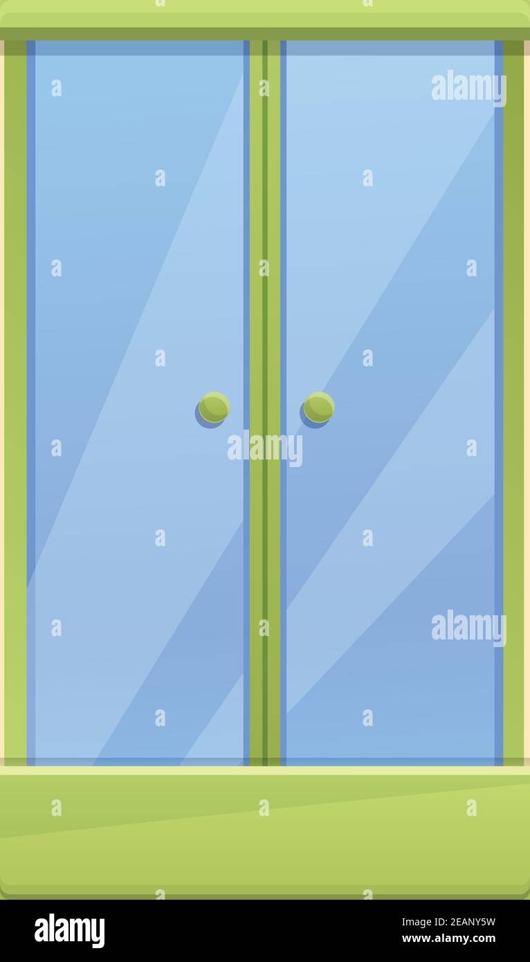 Kids shower stall icon. Cartoon of kids shower stall vector icon for ...