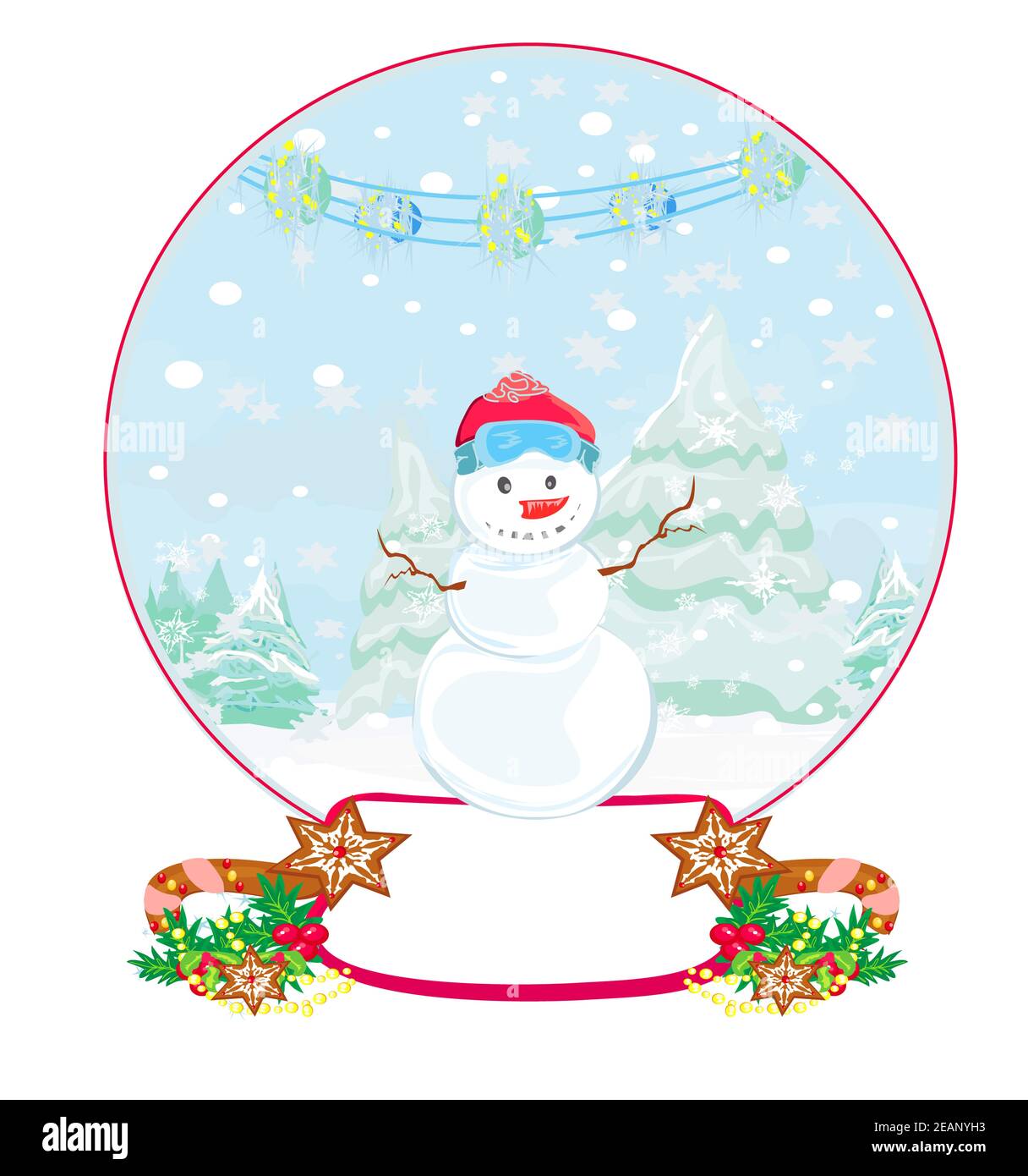 Cookies snowman Cut Out Stock Images & Pictures - Alamy