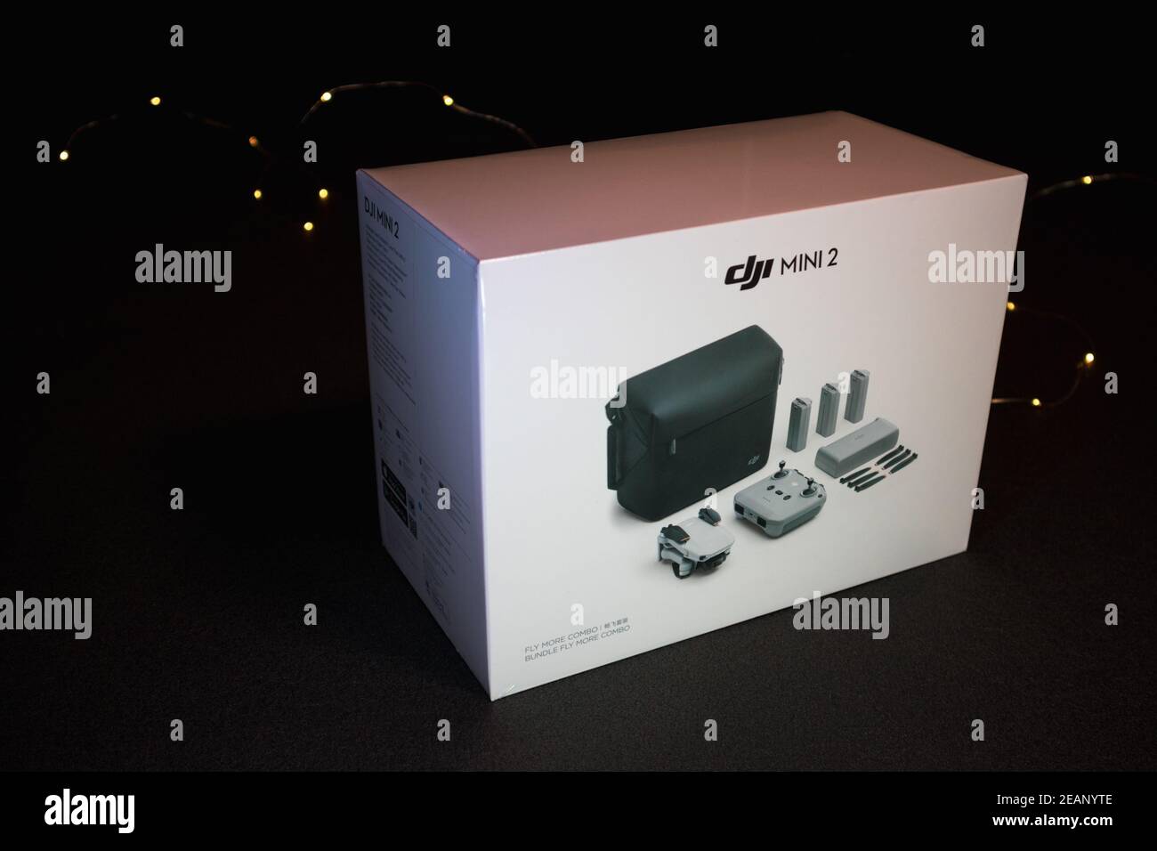 Kiev, Ukraine - February 02, 2021: Dji Mavic Mini 2 drone Bundle Fly ...