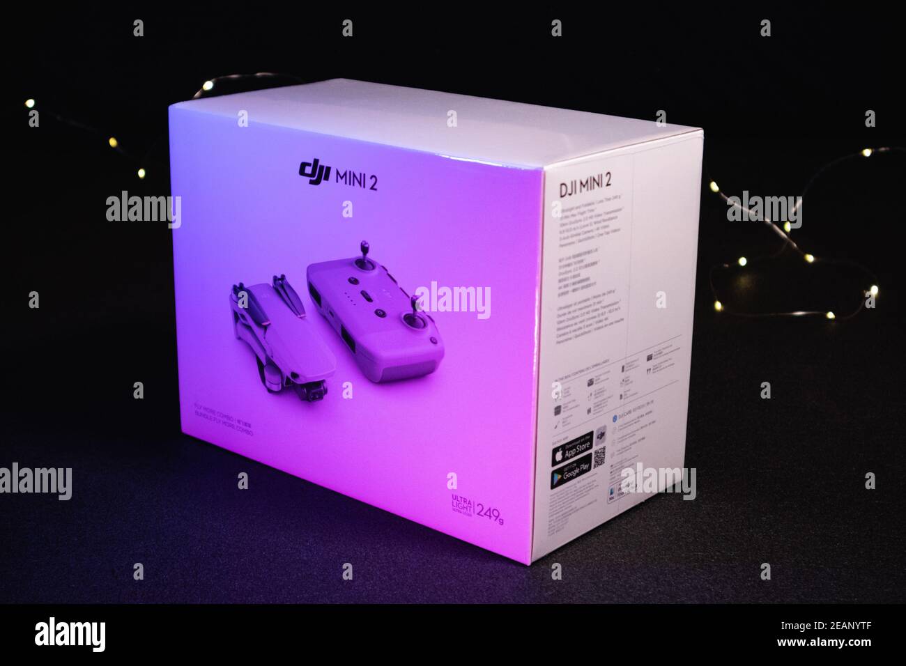 Kiev, Ukraine - February 02, 2021: Dji Mavic Mini 2 drone Bundle Fly ...