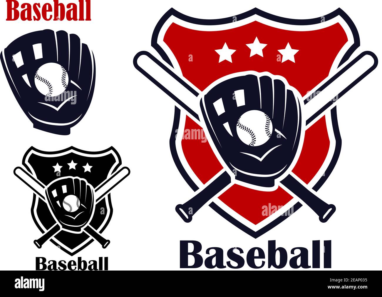 Baseball Glove And Retro Cut Out Stock Images & Pictures - Alamy