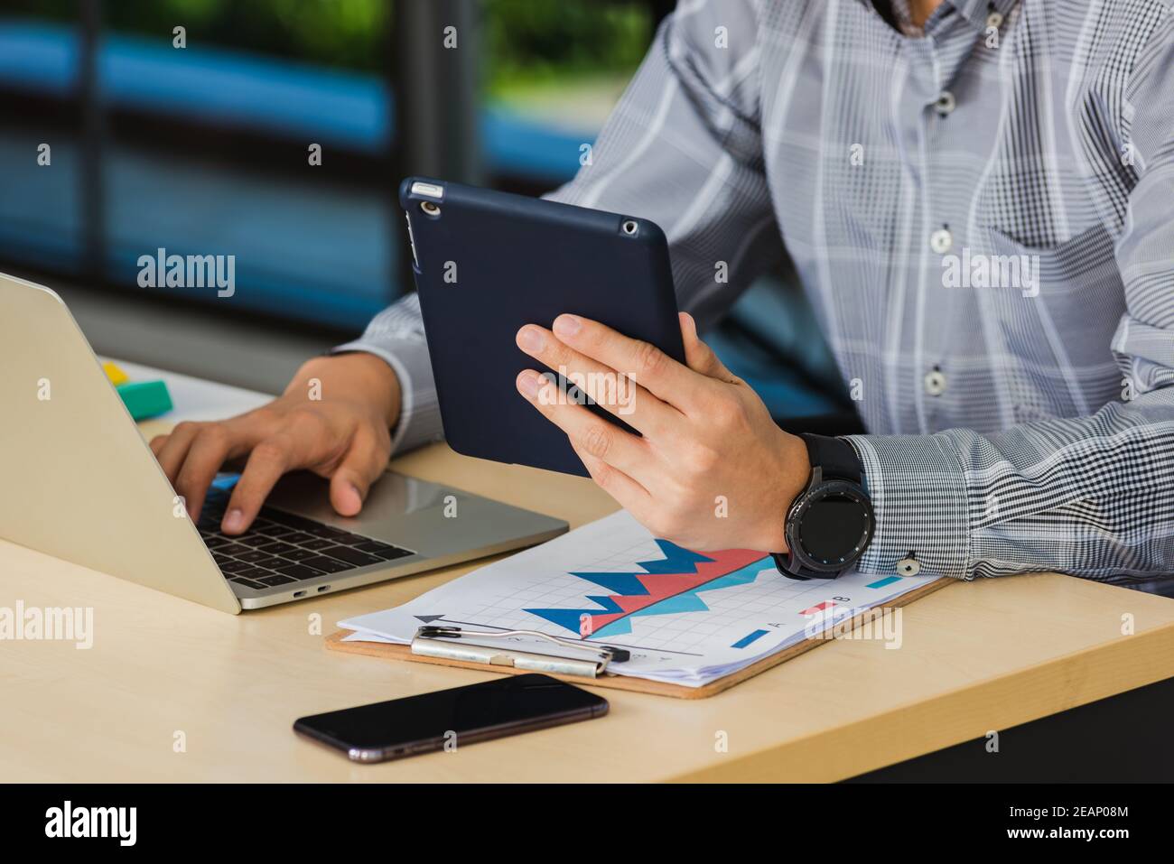 Using touchpad hi-res stock photography and images - Alamy