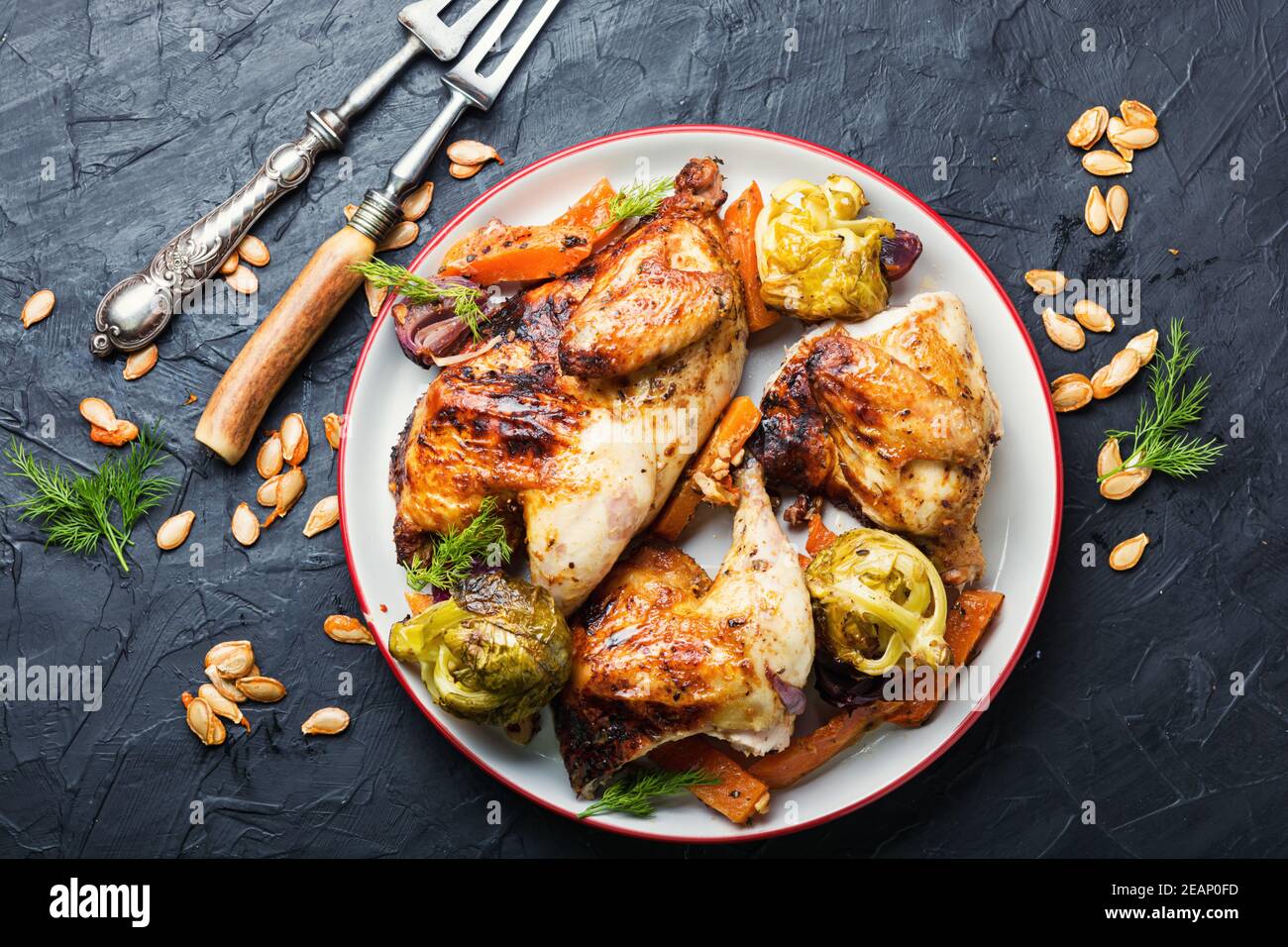 Roasted partridge hi-res stock photography and images - Alamy