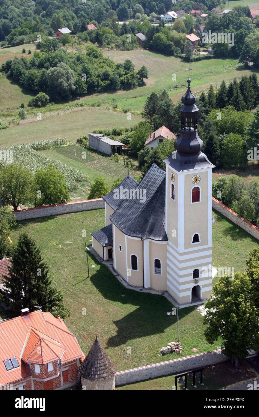 Parish Church of Assumption of the Virgin Mary in Pokupsko, Croatia ...