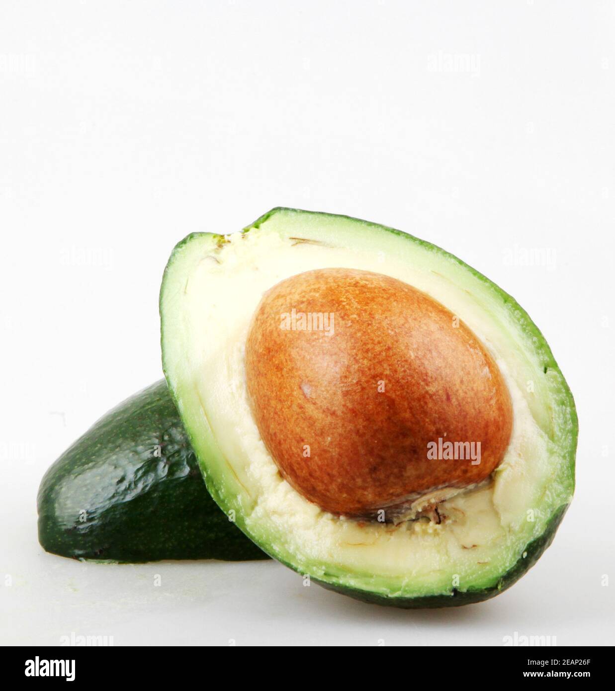 Fresh avocado half nature hi-res stock photography and images - Alamy