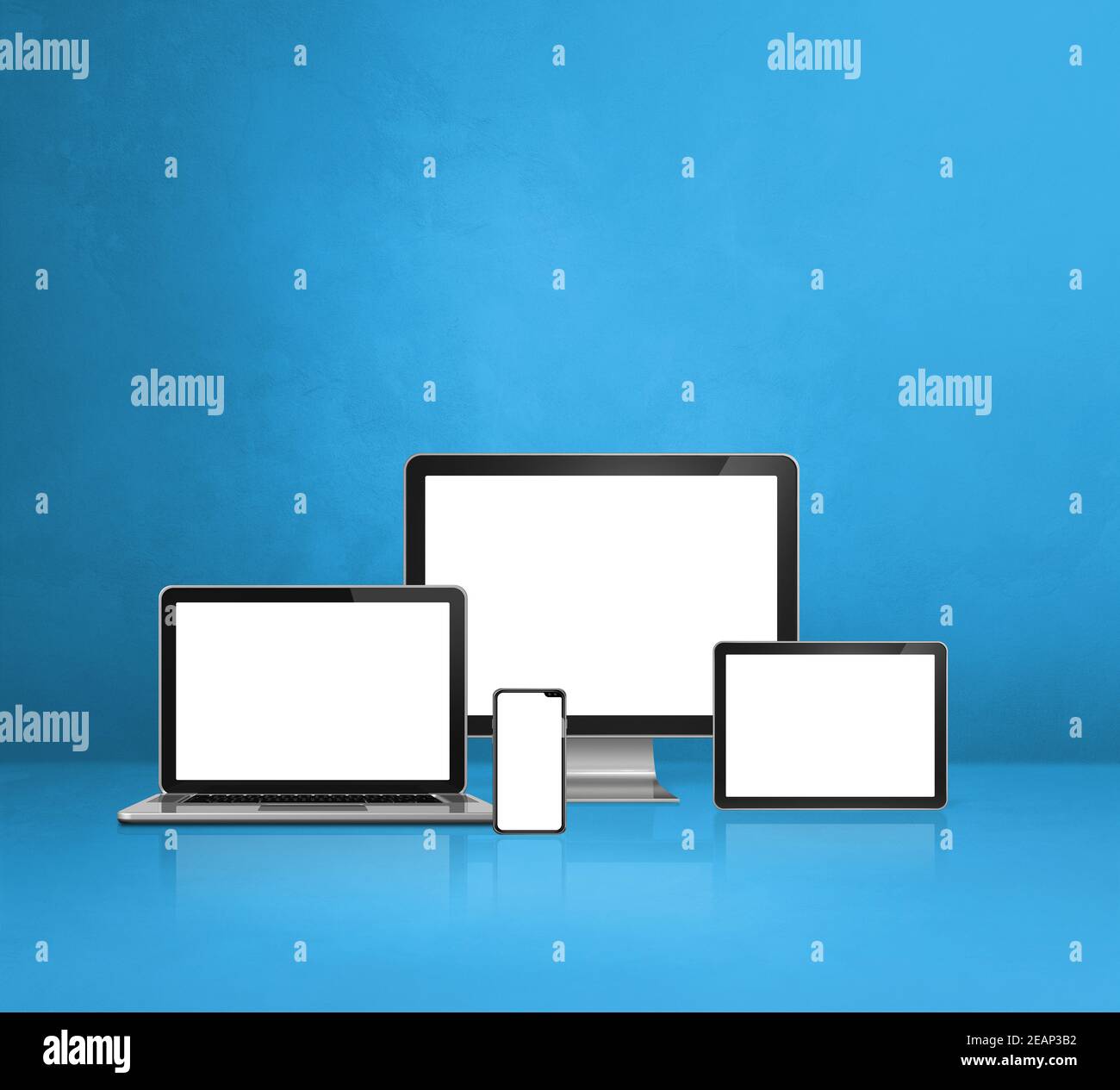 3d computer laptop mobile phone hi-res stock photography and images - Alamy