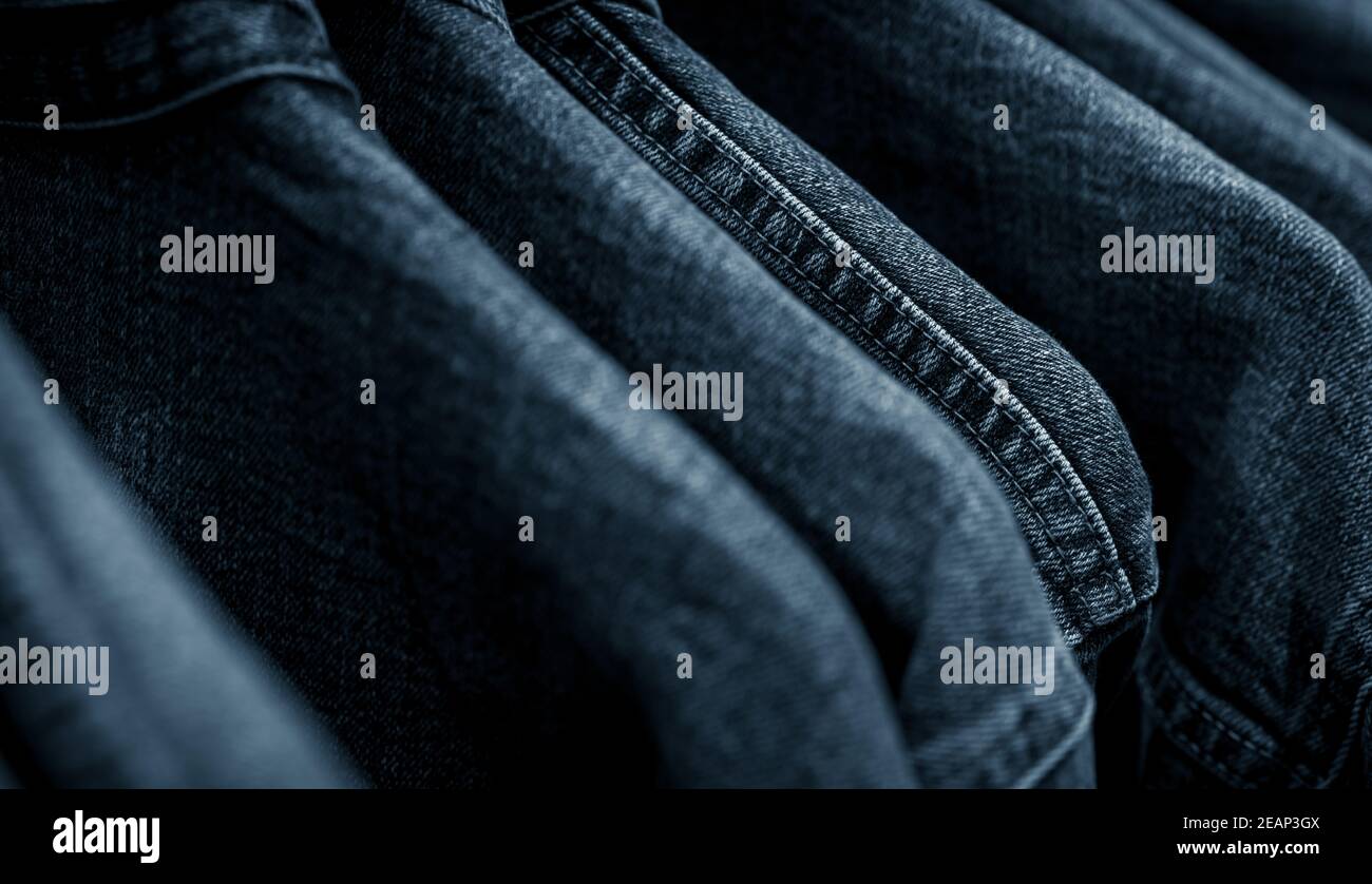 Jean rack hi-res stock photography and images - Alamy