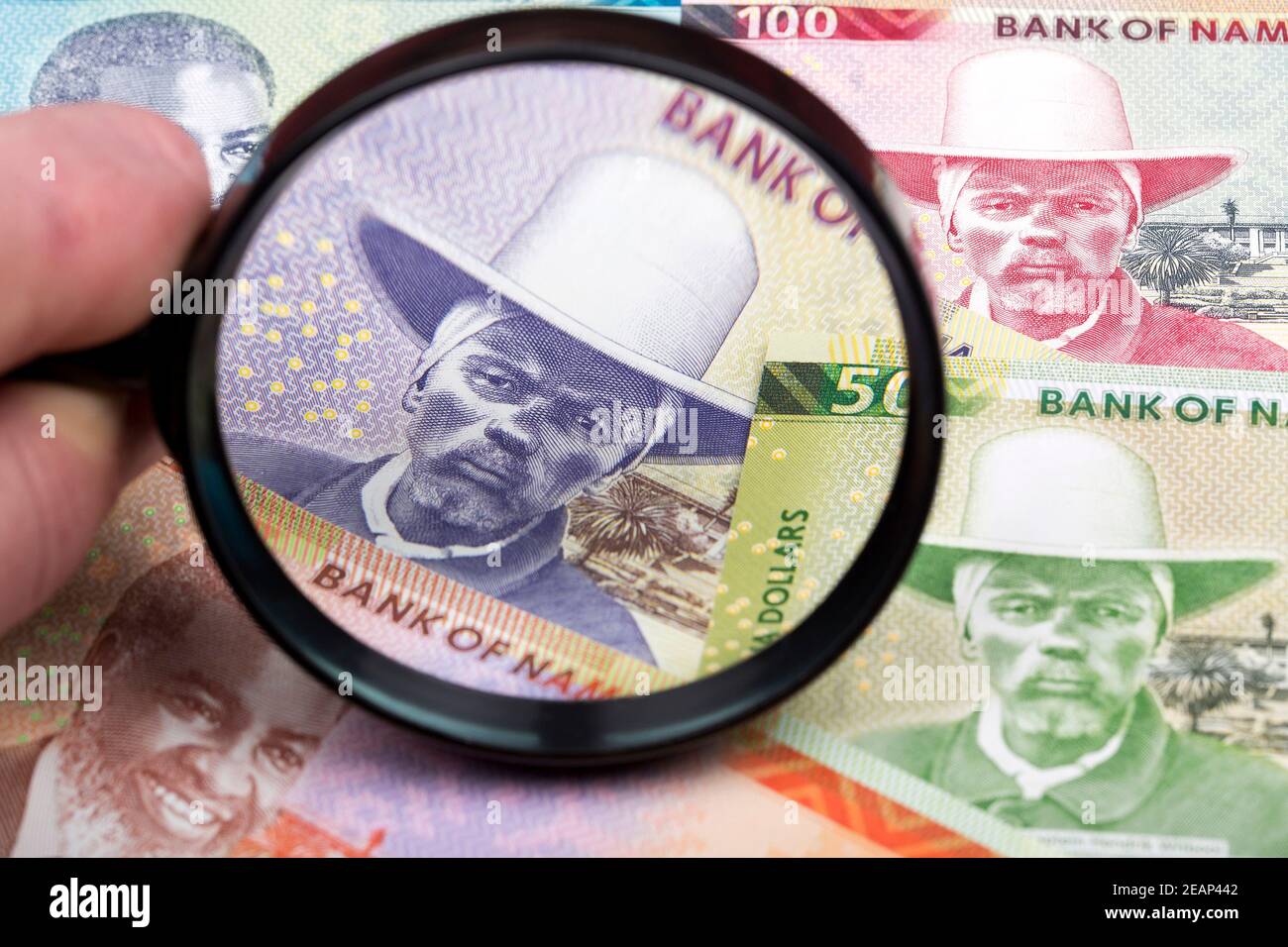 Namibian currency namibian dollar namibia hi-res stock photography and ...