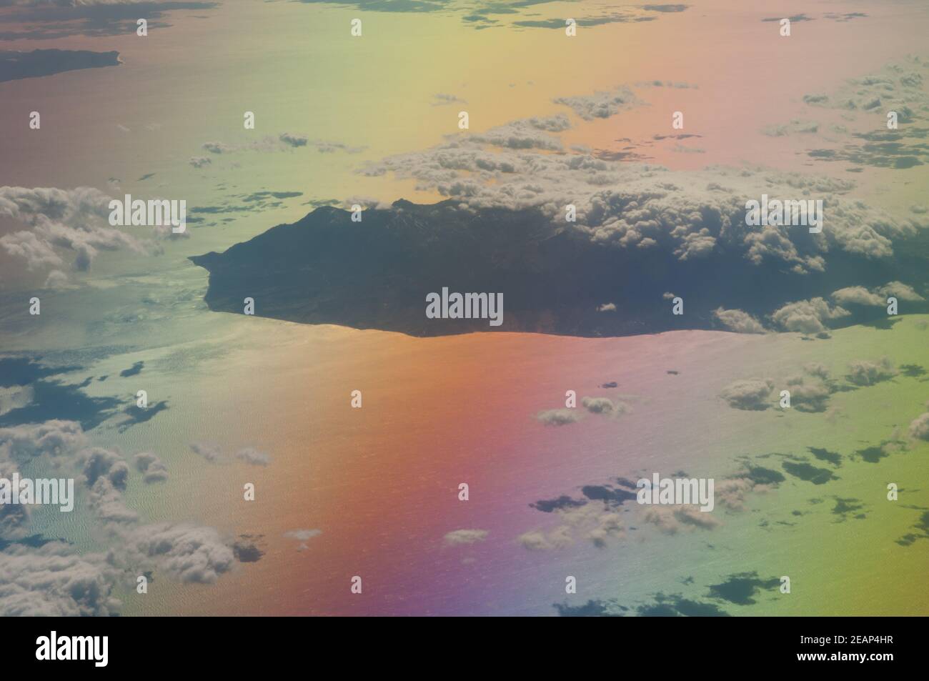 Island in the north of the Aegean sea Stock Photo - Alamy