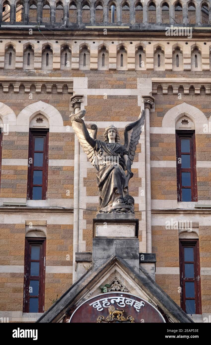 Bombay Municipal Corporation Building (1893) or BMC building in in ...
