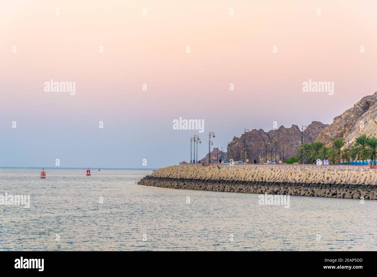 Oman muscat bay promenade hi-res stock photography and images - Alamy
