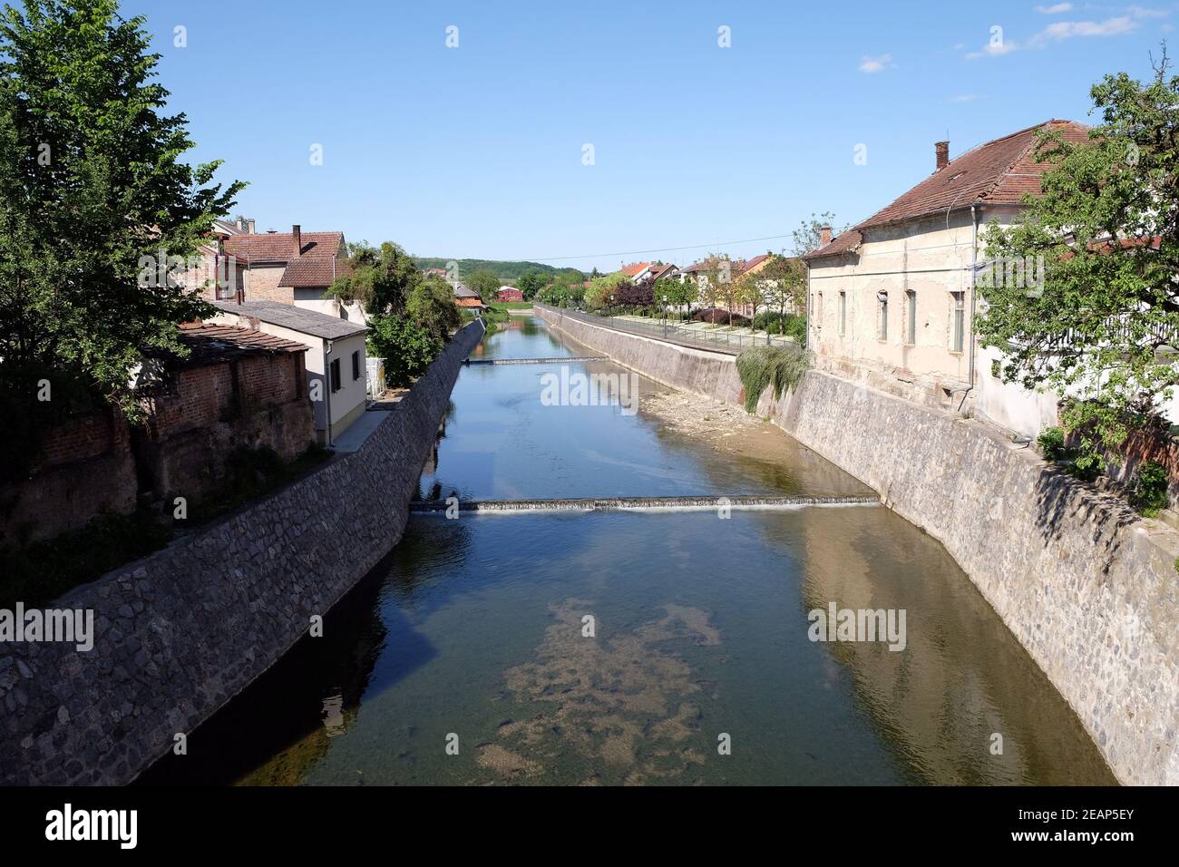 Pakrac town in western Slavonia, Croatia Stock Photo - Alamy