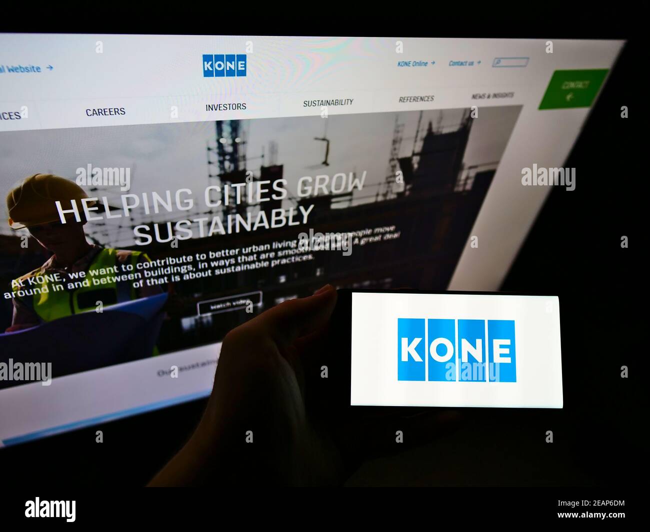 Kone logo hi-res stock photography and images - Alamy