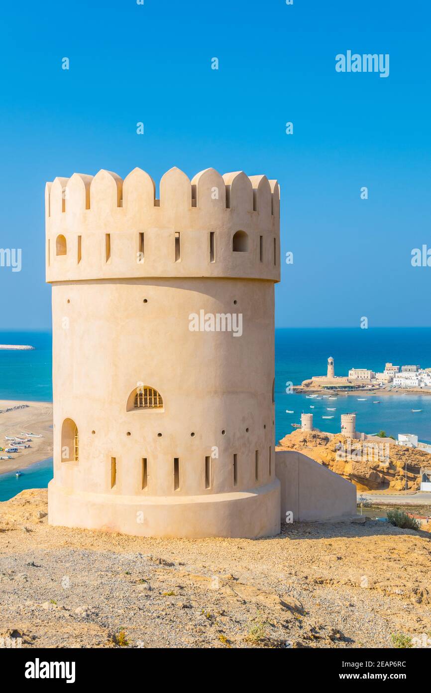 Sur port watchtower hi-res stock photography and images - Alamy