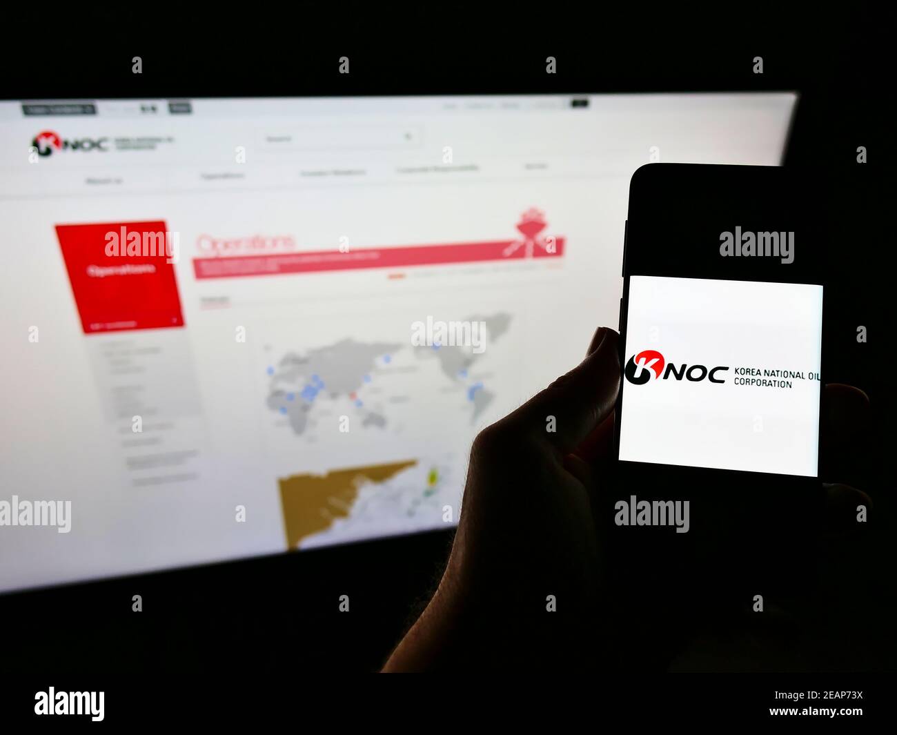 Korean national oil corporation hi-res stock photography and images - Alamy