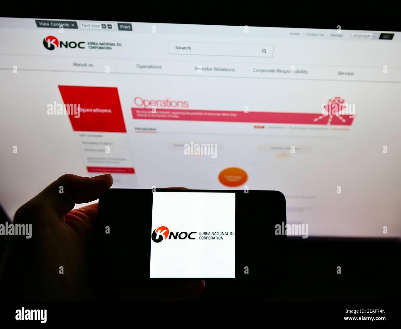 Korean national oil corporation hi-res stock photography and images - Alamy