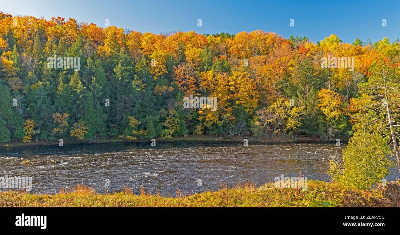 Colors of the North Woods in Fall Stock Photo - Alamy