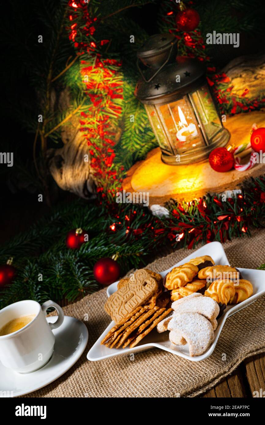 Different types biscuits rustic hi-res stock photography and images - Alamy