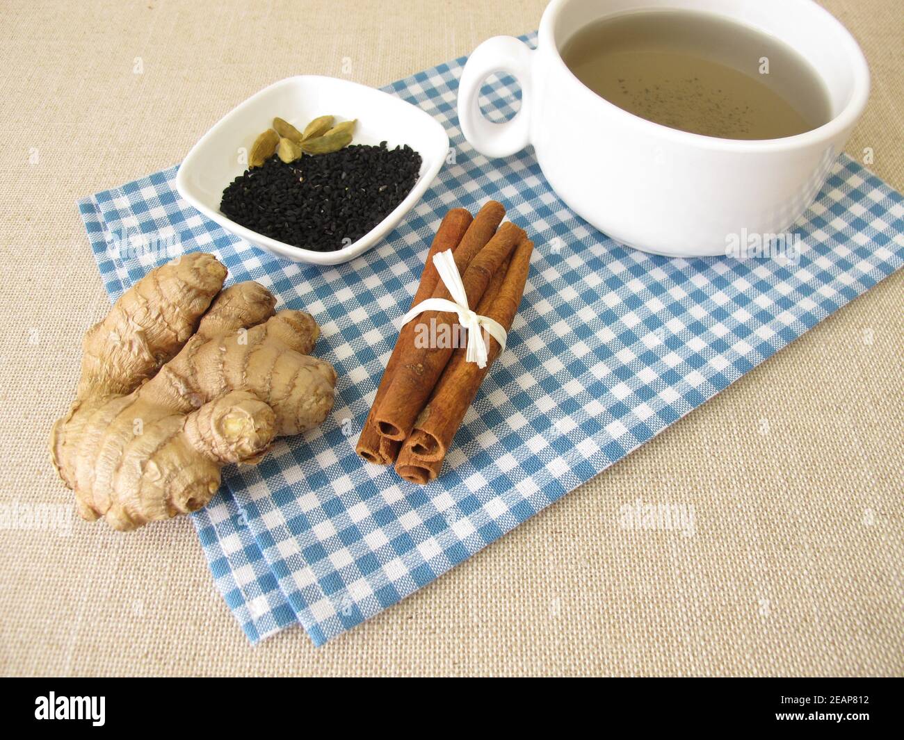 Ginger black tea hi-res stock photography and images - Alamy