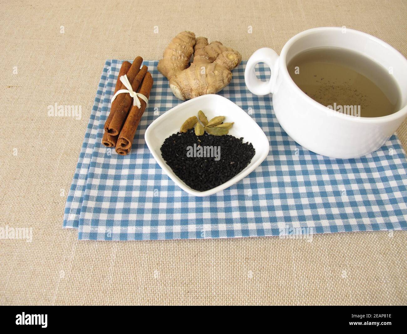 Ginger black tea hi-res stock photography and images - Alamy