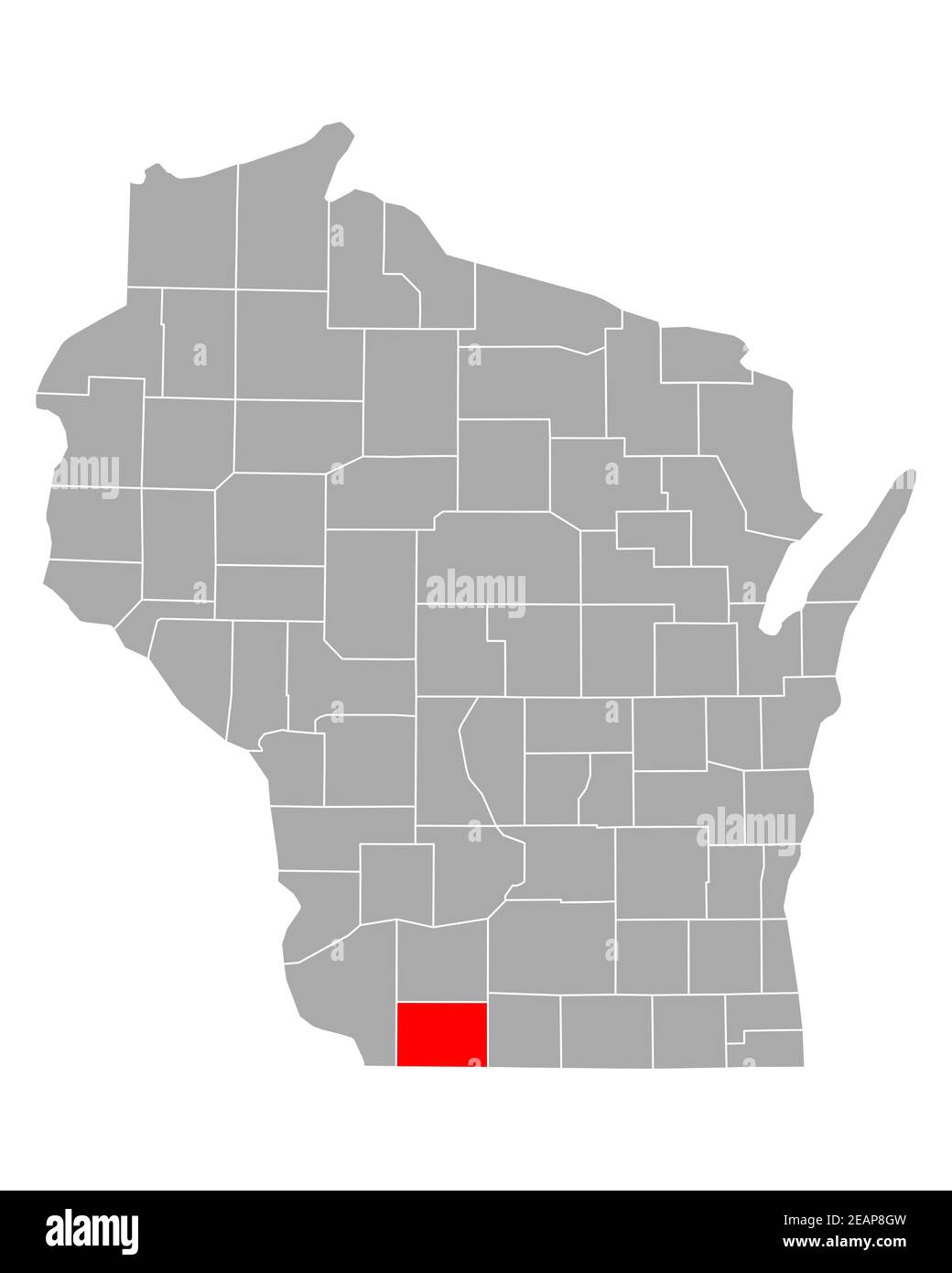 Map of lafayette hi-res stock photography and images - Alamy