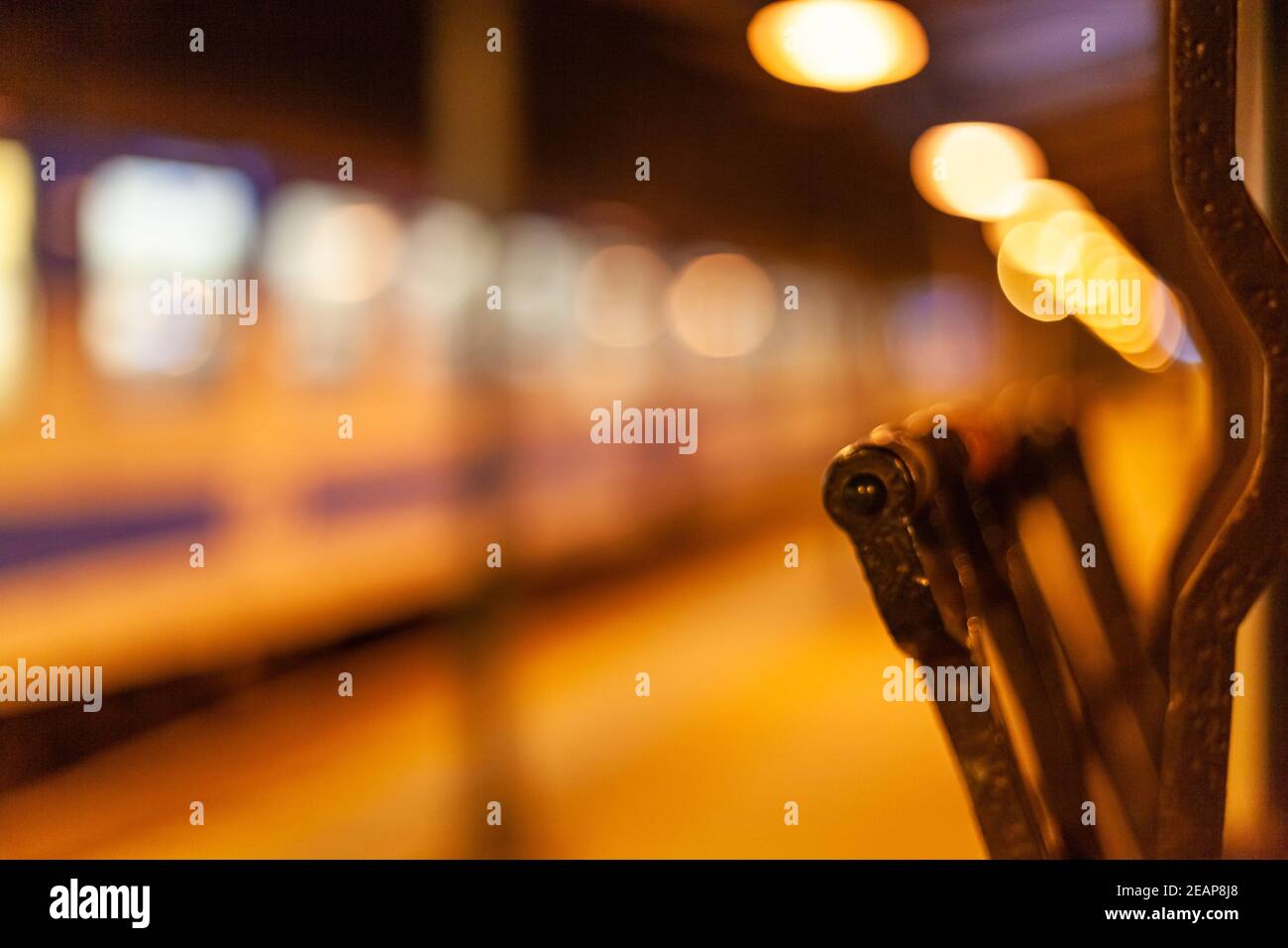 old hand-operated signs at the train station Stock Photo - Alamy