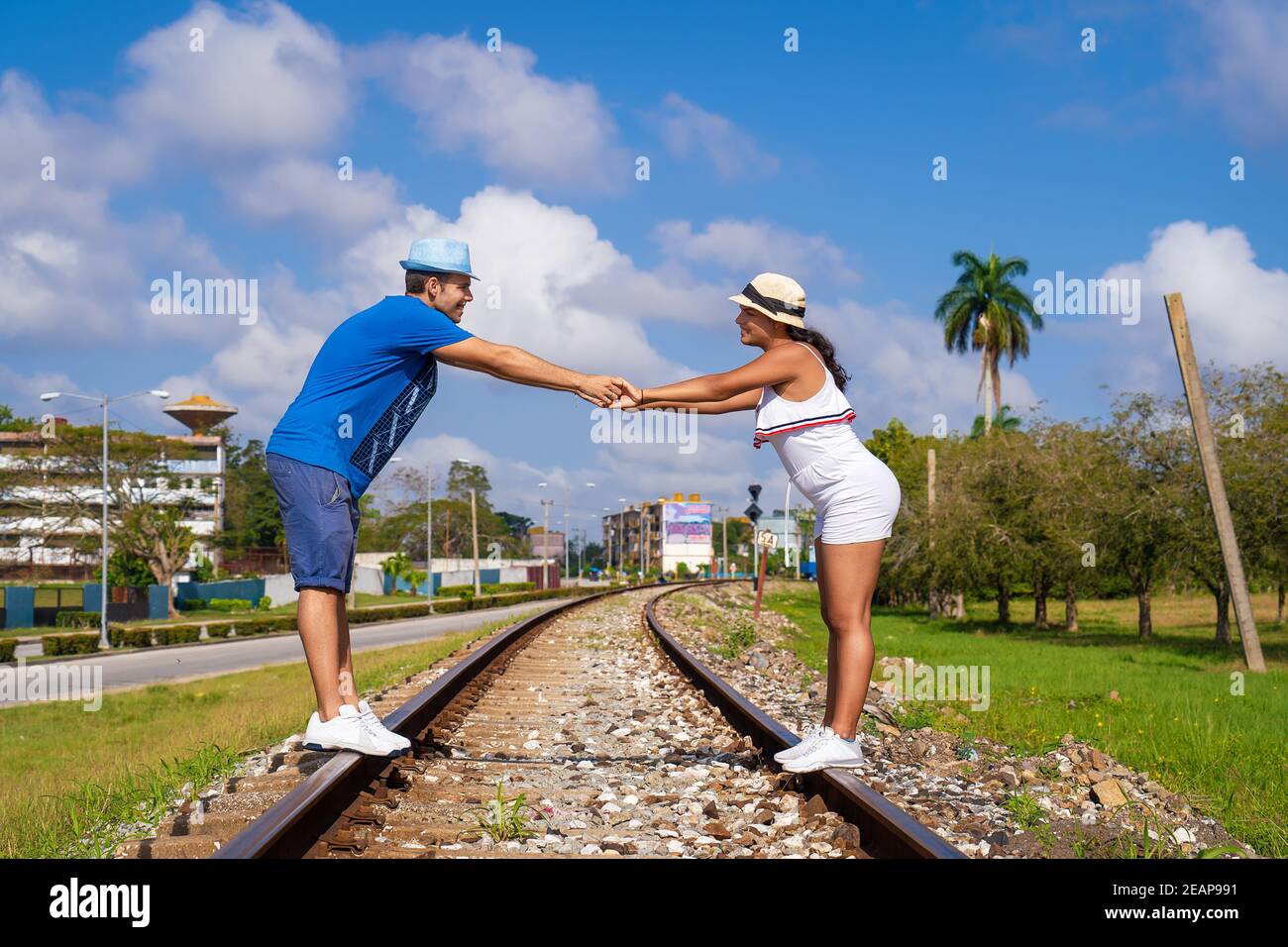 Walk the rails hi-res stock photography and images - Alamy