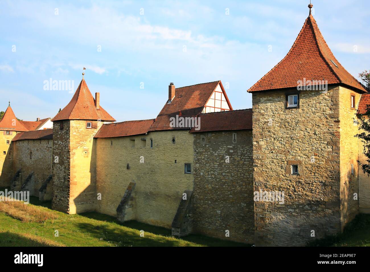 The trench wall is a sight of WeiÃŸenburg Stock Photo - Alamy