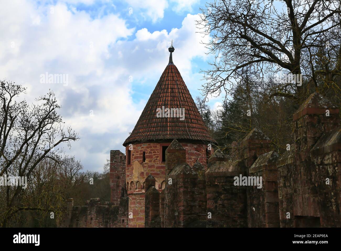 Wertheim castle hi-res stock photography and images - Alamy